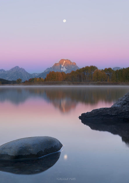 Moon Over Mount Moran – platypod.com